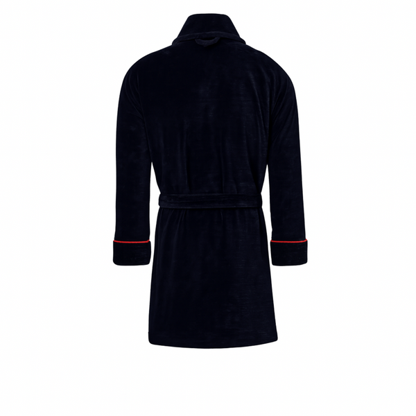Rockefeller Smoking Jacket in Navy | Bown of London – Bown of London USA